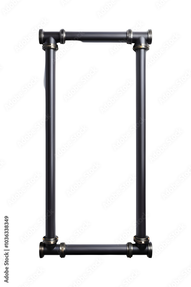 Pipe border frame png transparent background Stock Illustration | Adobe ...