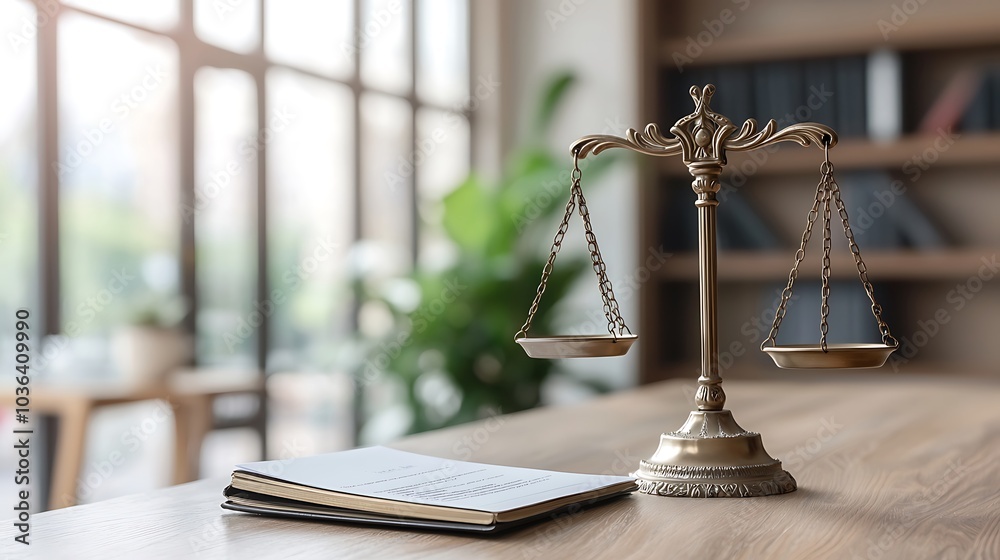 Symbolizing justice a detailed look at the elegant balance scale in ...