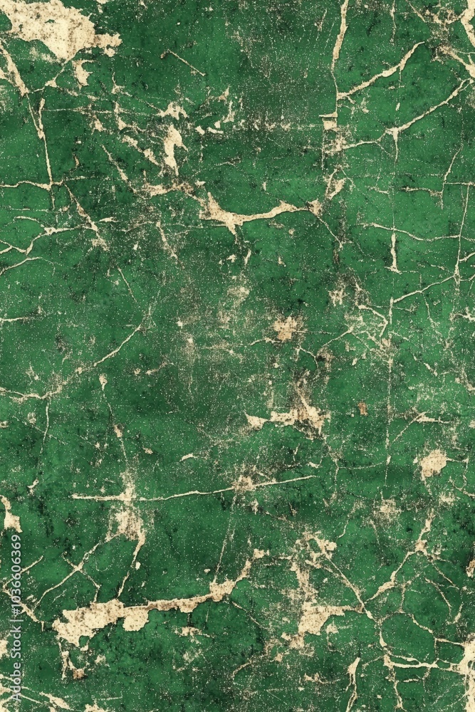 Distressed green overlay with a random tile pattern and gradient ...