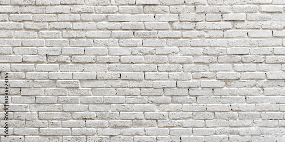 whitewashed brick wall texture or background Stock Photo | Adobe Stock