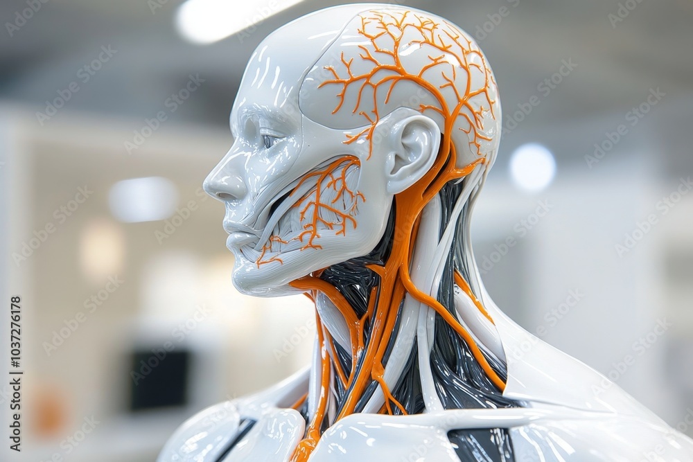 Lymph nodes, located in the armpit and groin areas, shown clearly in a ...