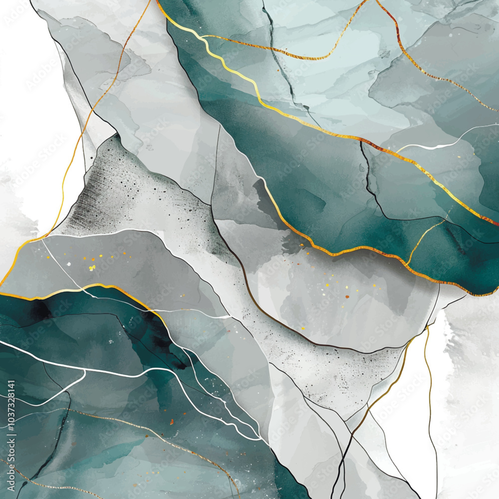 Contemporary 3d beautiful liquid fluid wavy flowing lines luxury ...