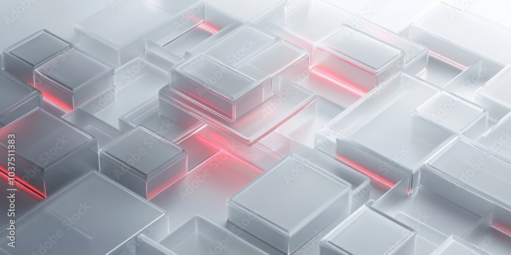 a sleek, modern representation of multi level labyrinth, material is ...