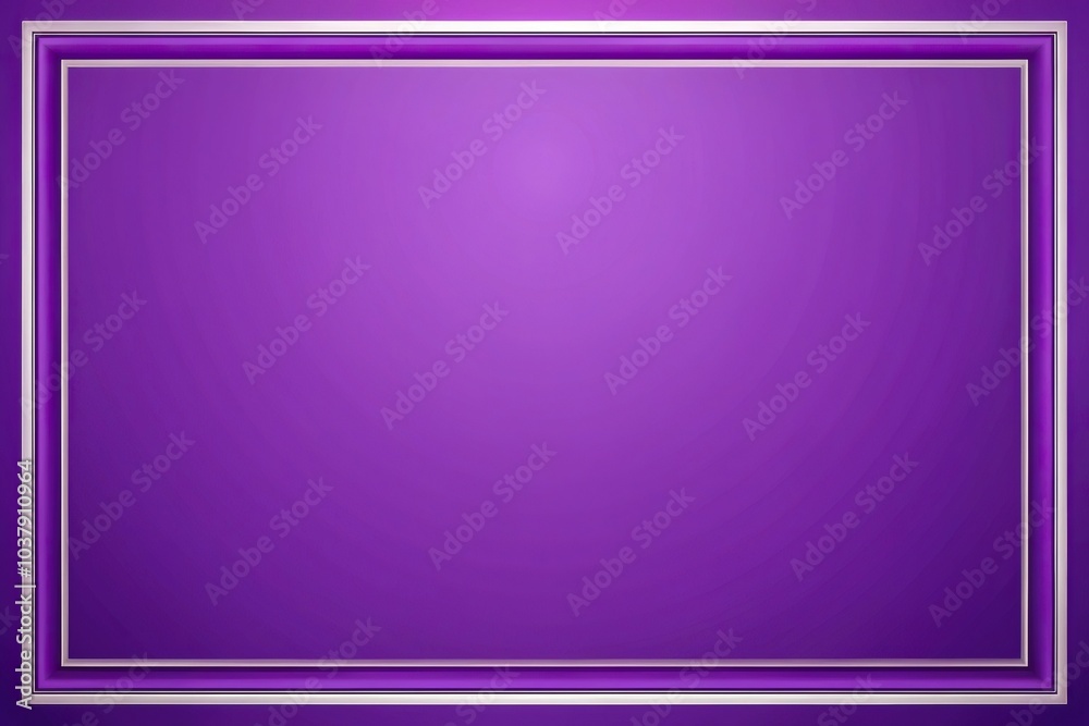 Minimalist purple background with border Stock Photo | Adobe Stock