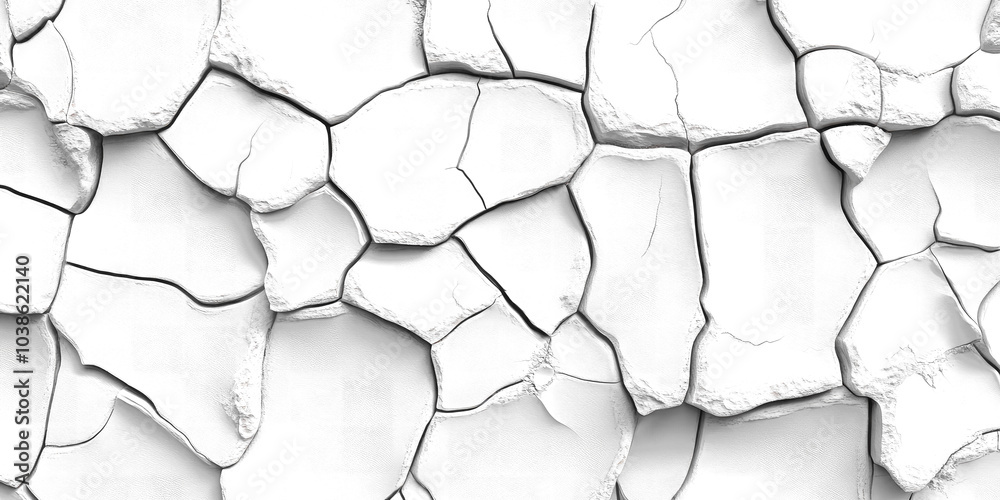 Cracked surface texture on transparent cutout background, PNG file ...