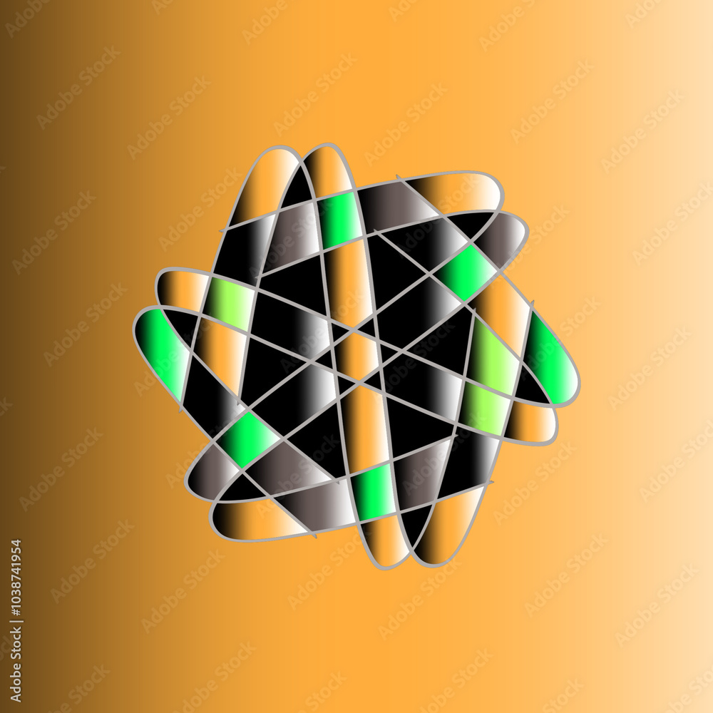 Modernes Design. Kunst, Logo, Symbol Stock Illustration | Adobe Stock