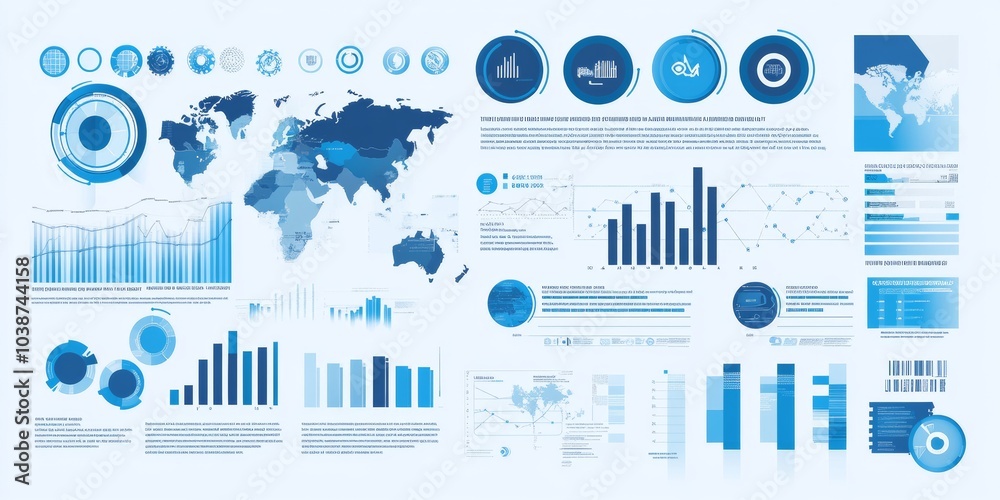 This infographic uses blue colors to visually represent ten key points ...