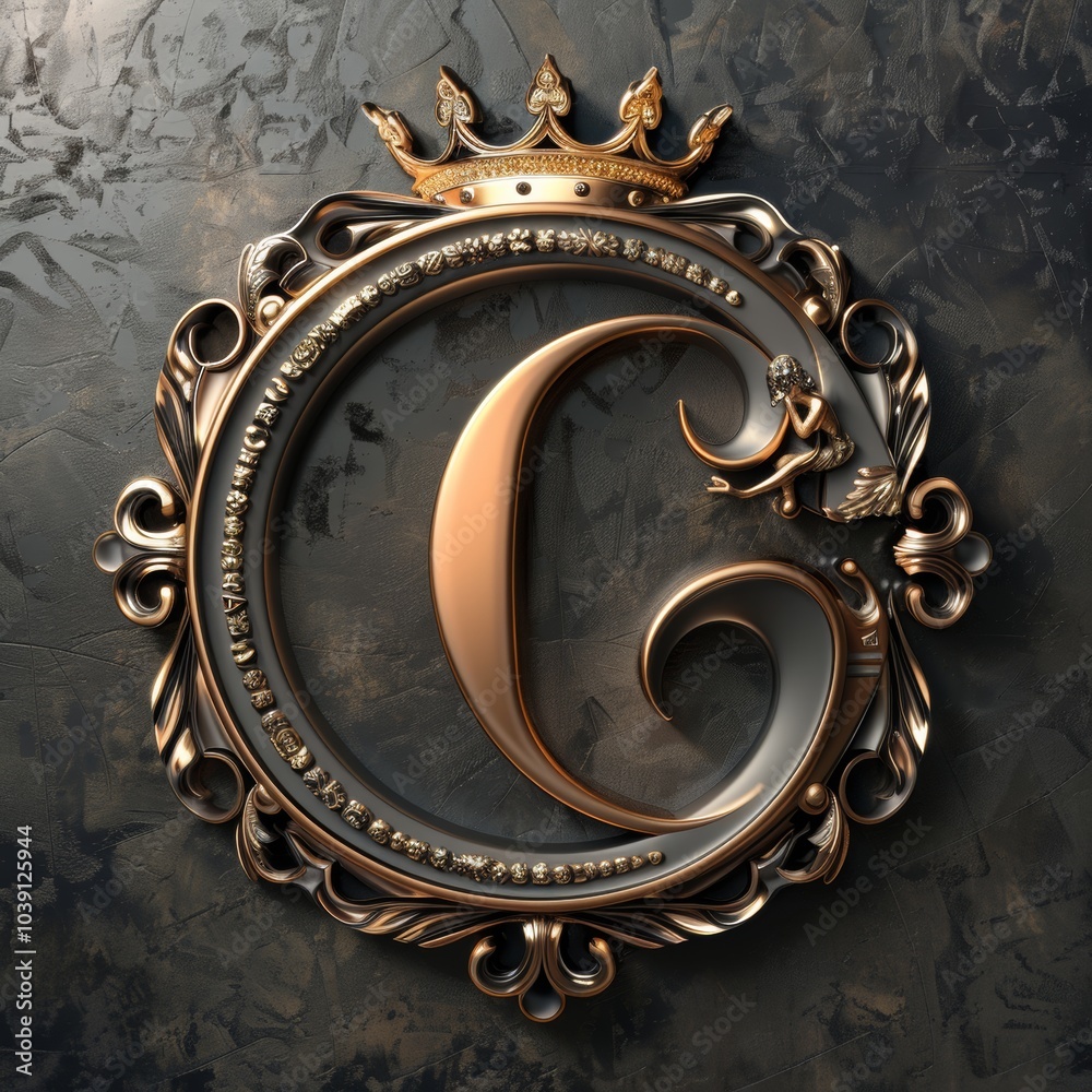 Mythical 3D image of create a logo with significant details with a very ...