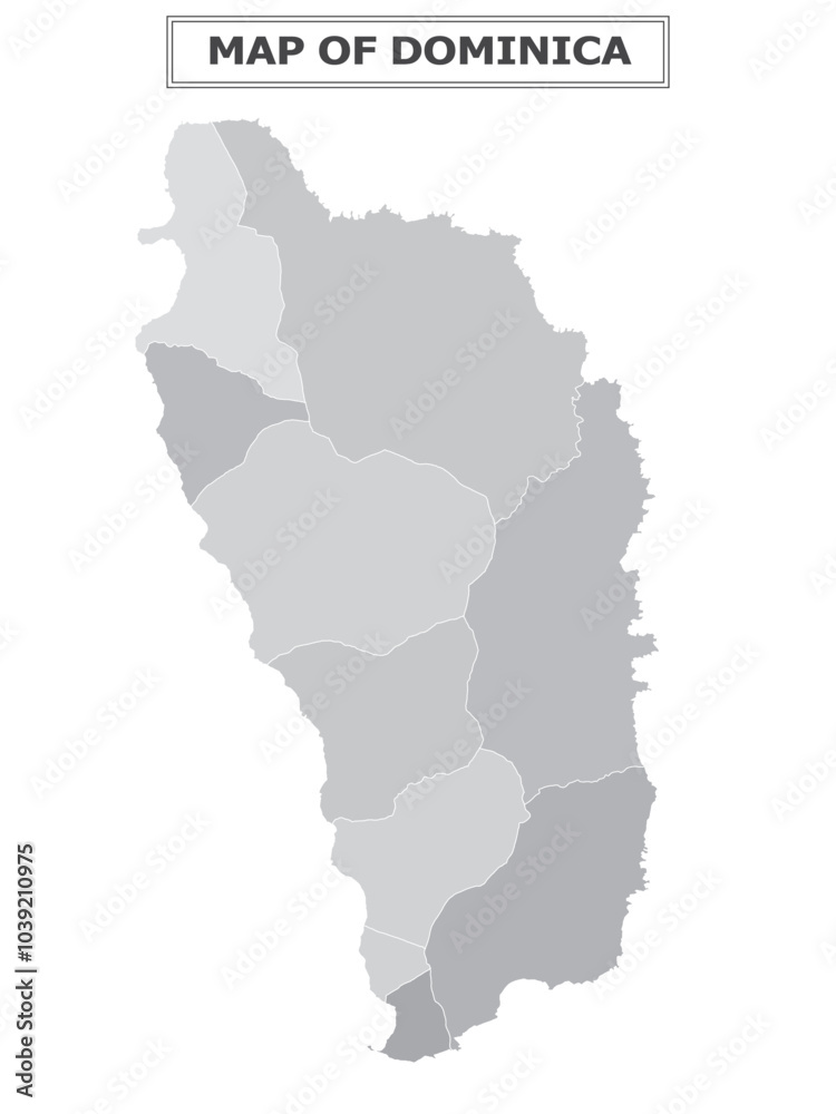 American Countries Geography Political map. Political map of country ...