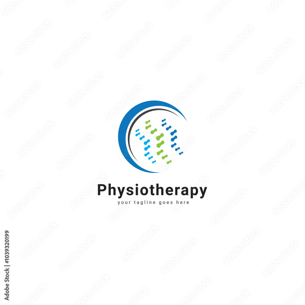 psychotherapy logo creative nature leave gen health clinic Stock Vector ...