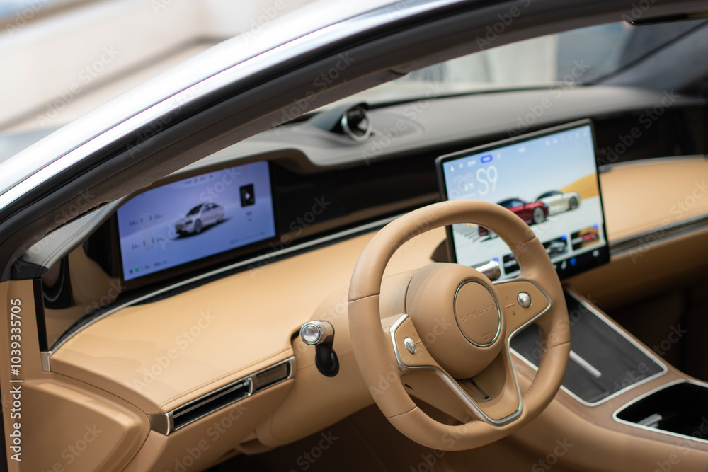 Shanghai, China - Oct 14, 2024: Interior view of Stelato S9, a full ...