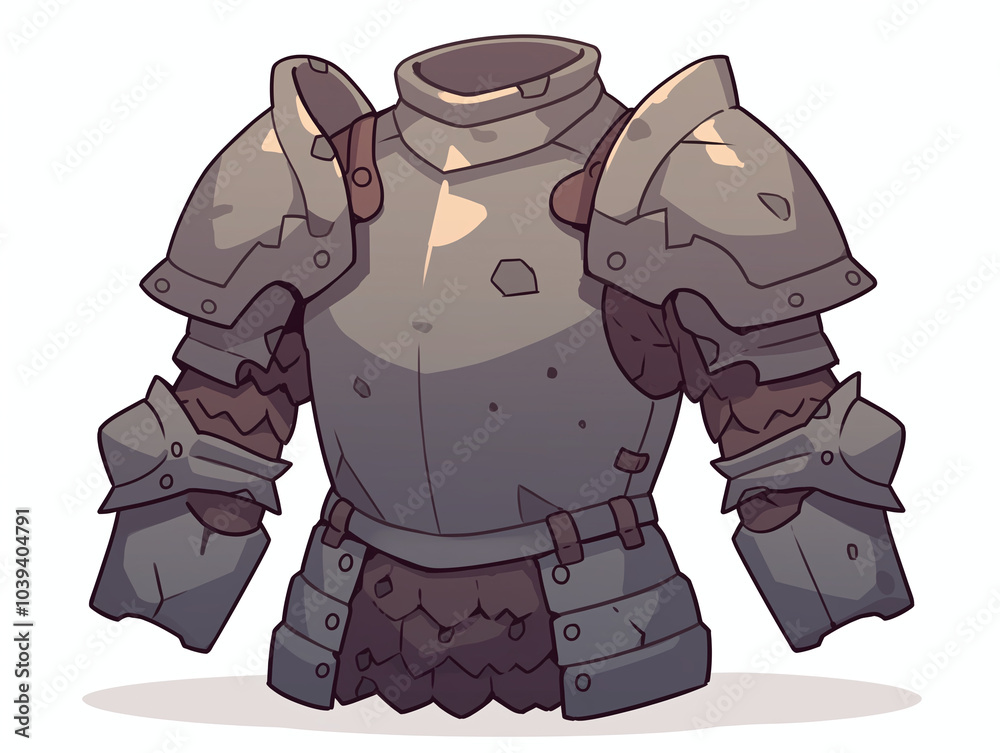 Medieval Knight Armor Illustration: A Detailed Look at Fantasy Armor ...