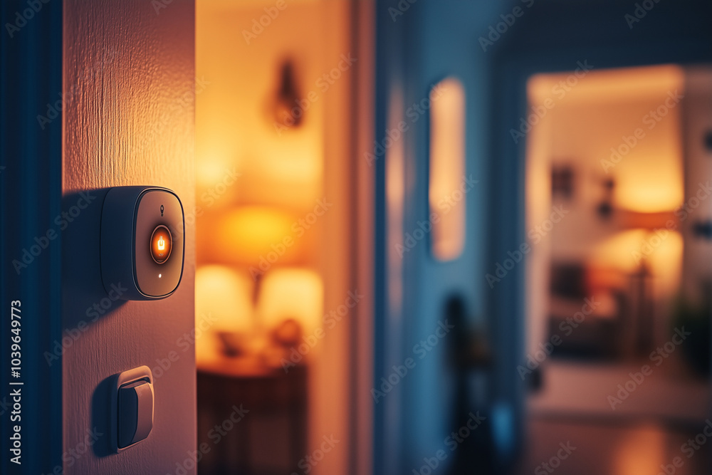 IoT-connected smart alarm system with notifications and remote ...