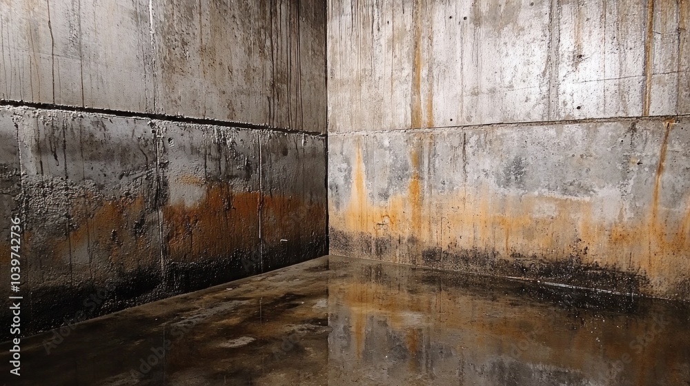 Mold inspection for concrete surfaces, identifying signs of ...