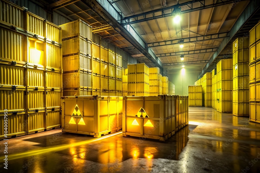 Long Exposure of Radioactive Waste in Yellow Containers at a Nuclear ...