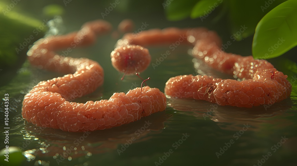 Main Pathophysiology: A visual representation of poliovirus settling in ...