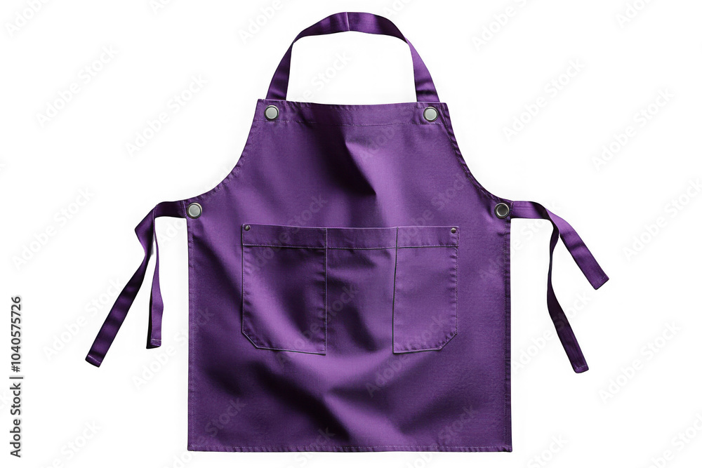 Purple Waist Apron isolated on transparent background, png file, no ...