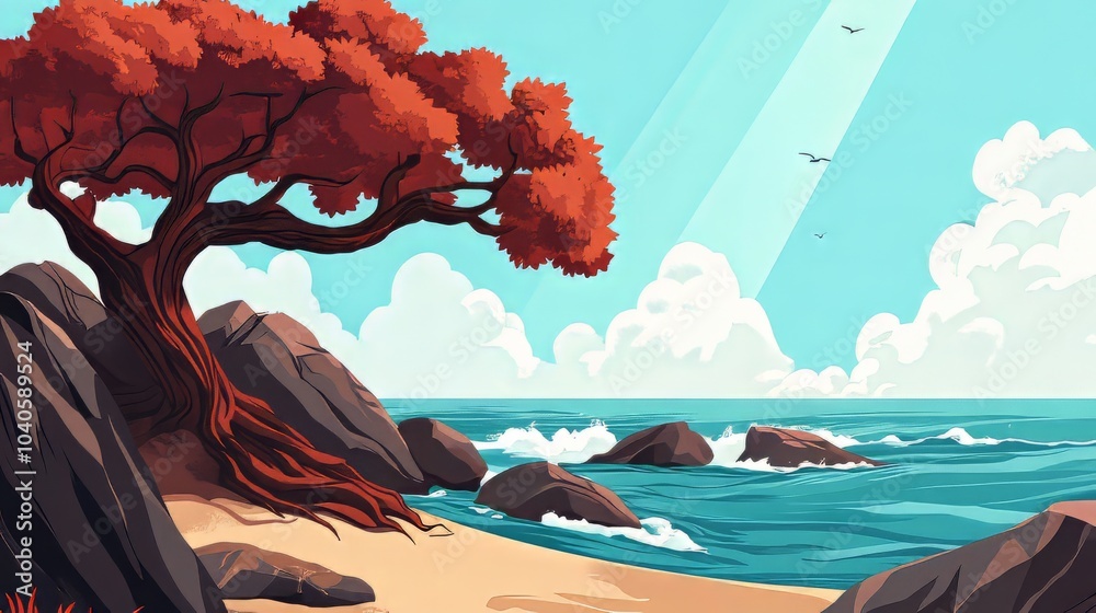 Show the process of rebuilding after a setback Adobe Illustrator Stock ...