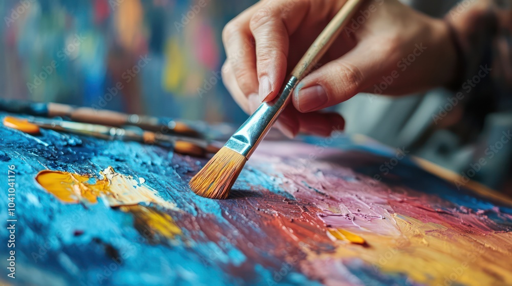 Adults exploring creativity through education, learning new artistic ...