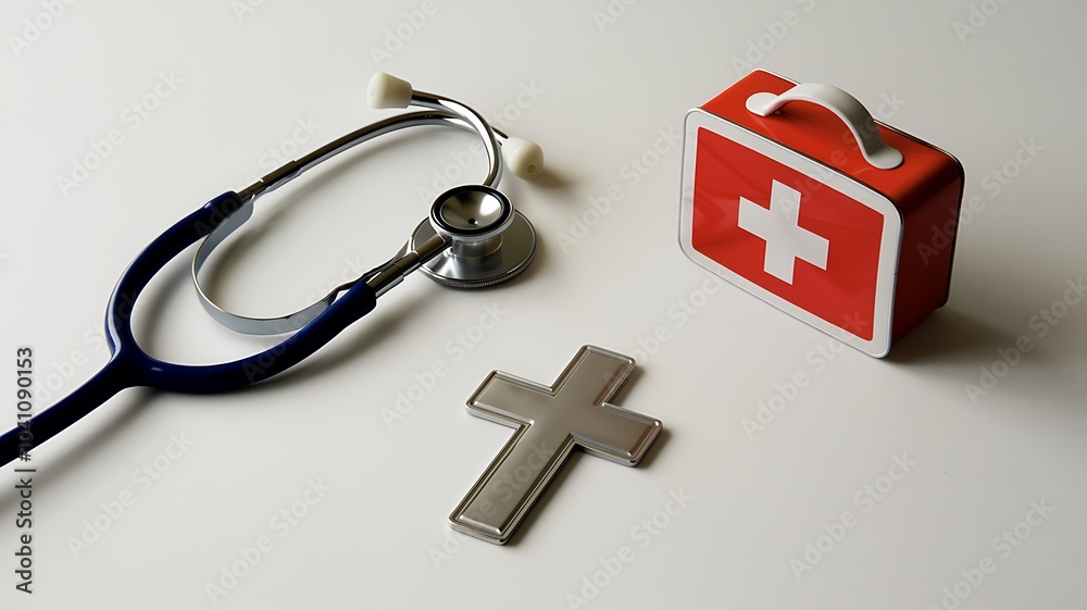 Exploring a minimalistic medical icon set featuring essential ...