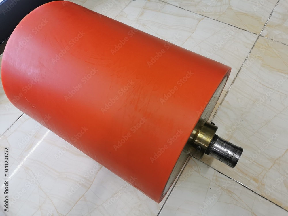 Rollers, Polyurethane or PU material, and synthetic rubber are ...