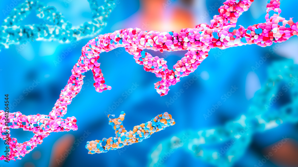 Genetic engineering, GMO and Gene manipulation, DNA gene editing ...