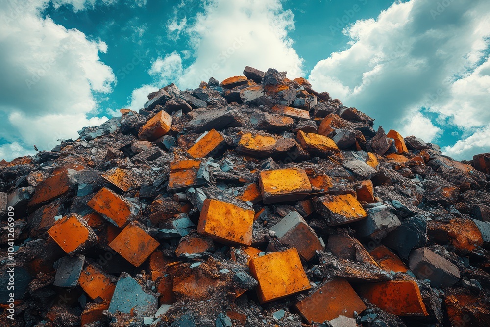 Explore recycling solutions for construction waste, turning debris into ...
