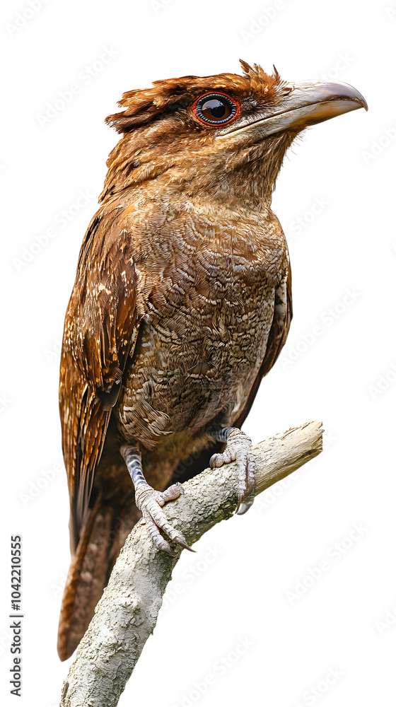 Common Potoo Bird on Transparent Background PNG, Photo Realistic ...