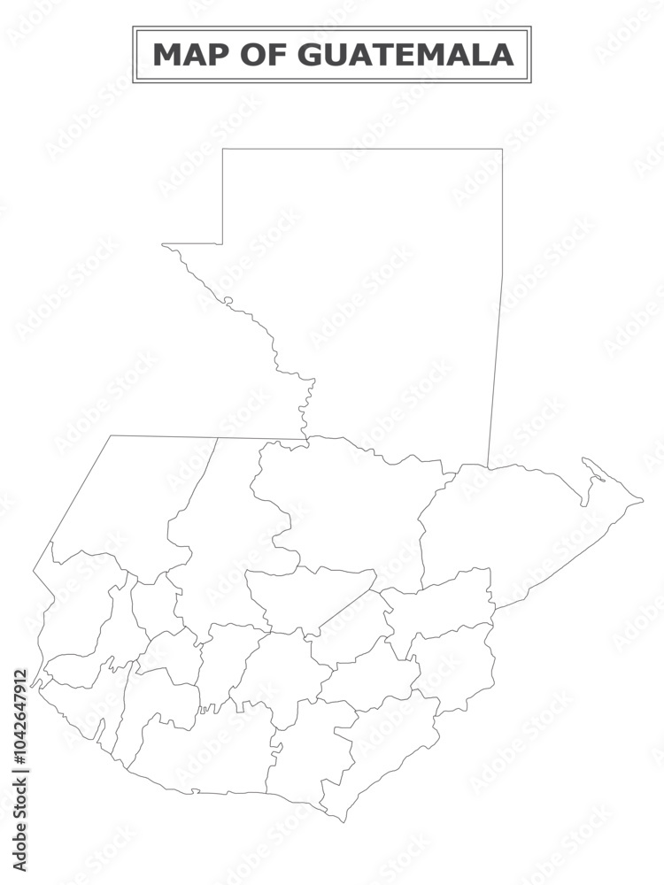 American Countries Geography Political map. Political map of country ...