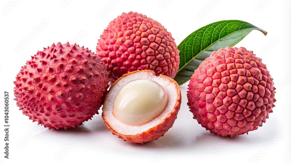High-Quality Drone Photography of Lychee Fruit from Multiple Angles ...
