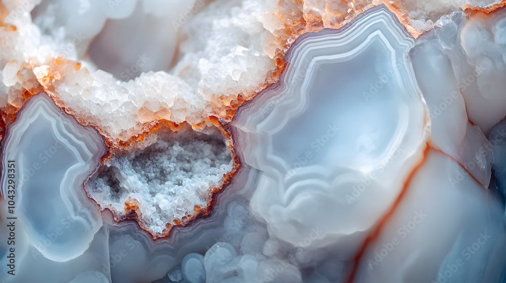 Mesmerizing Artistic Interpretation of Chalcedony Crystal Background ...