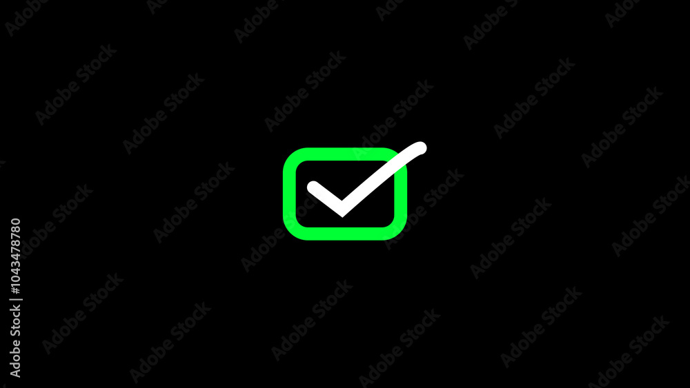 check box icon with correct, accept checkmark icons green tick box ...
