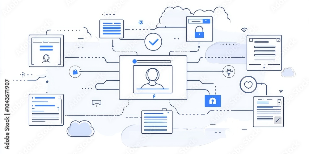 Authorization framework showing role-based access, permission ...