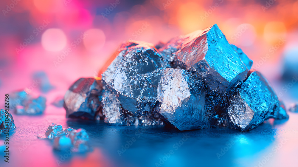 Exploring the Natural Form of Molybdenum: A Digital Artwork Emphasizing ...