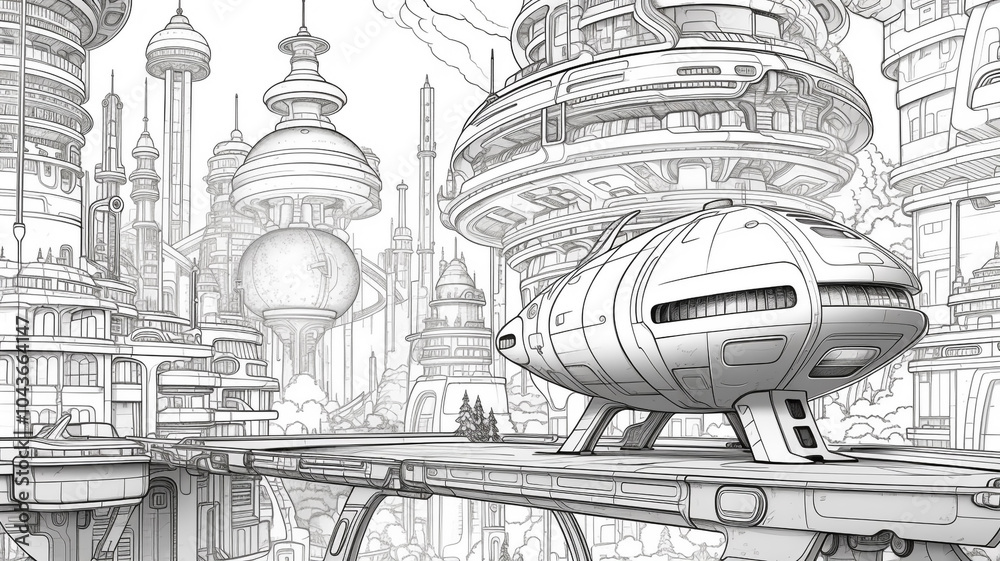 Black and white illustration for coloring house, building. Vienna adult ...