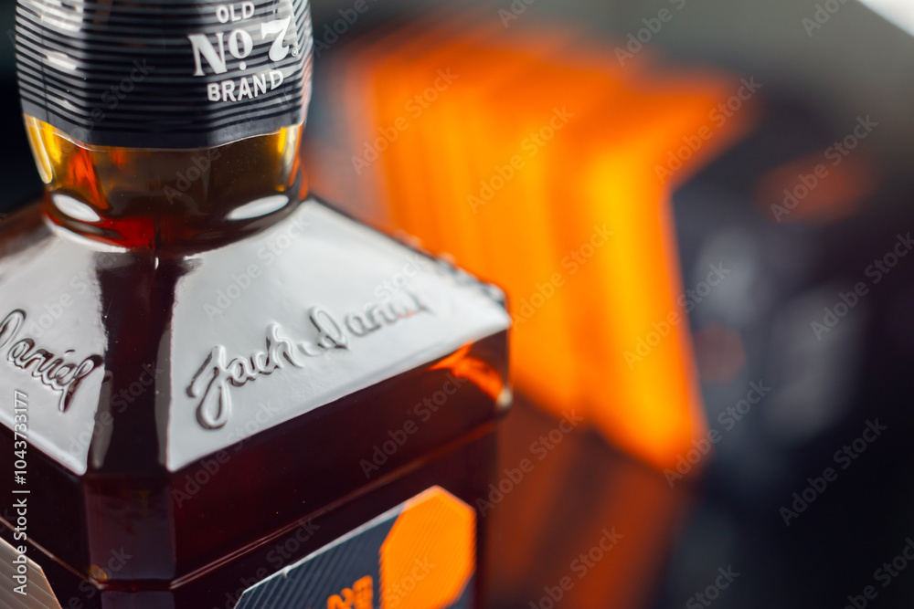 LONDON, UNITED KINGDOM - JUNE 12, 2024 A 2024 Jack Daniel's McLaren ...