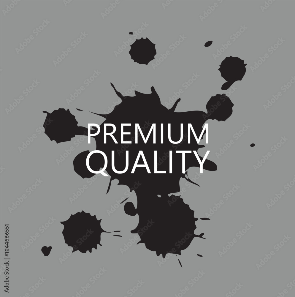 Premium quality gold vector hexagon. Golden label with stars and crown ...