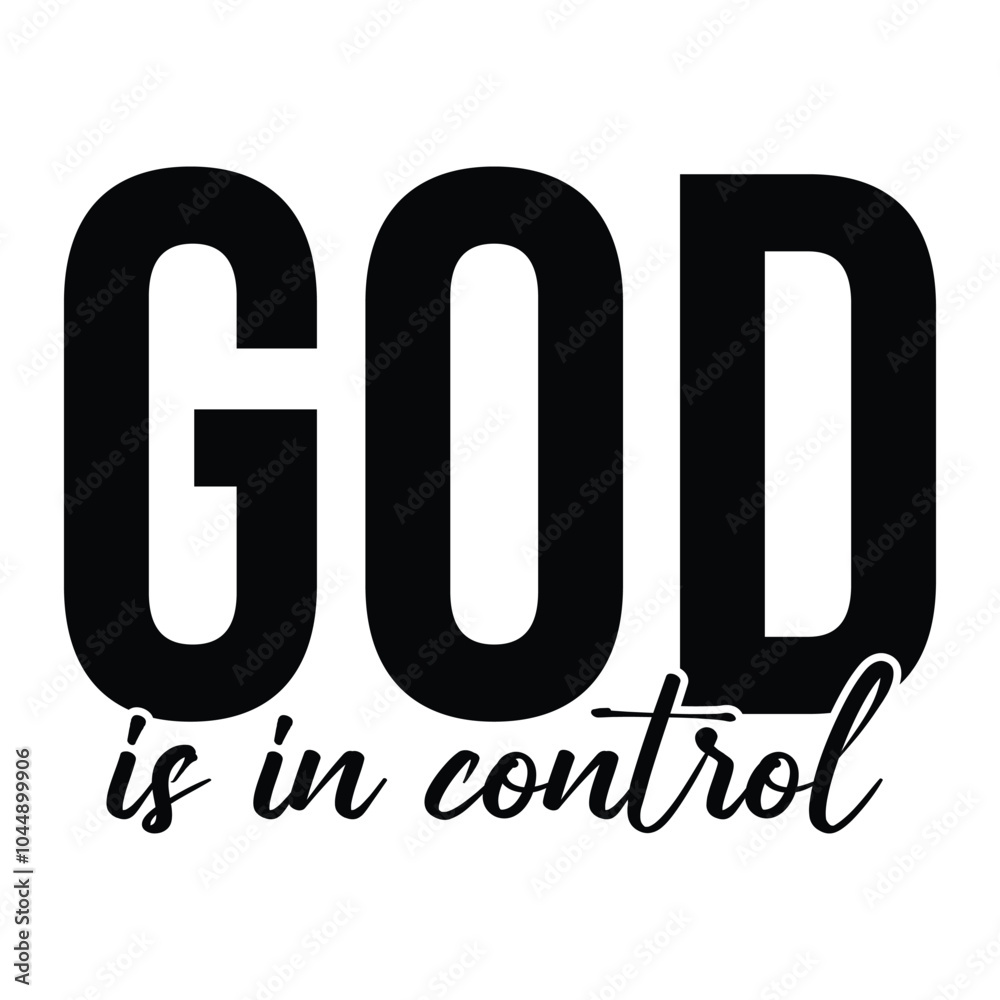 Vector de Stock God Is In Control Svg, Christian Svg, God Svg, Jesus ...