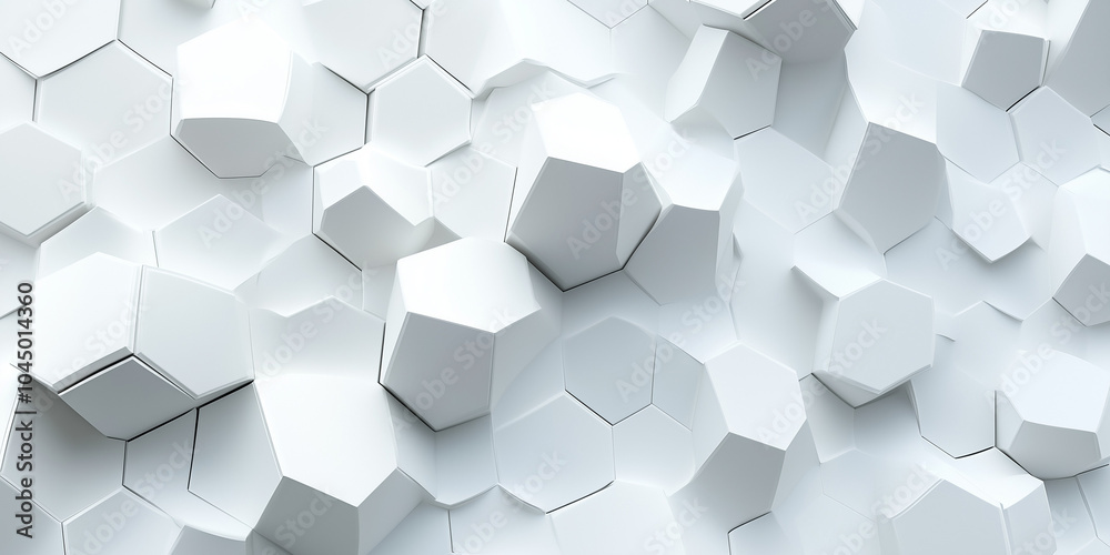 3d image, design of an abstract and modern white background. template ...