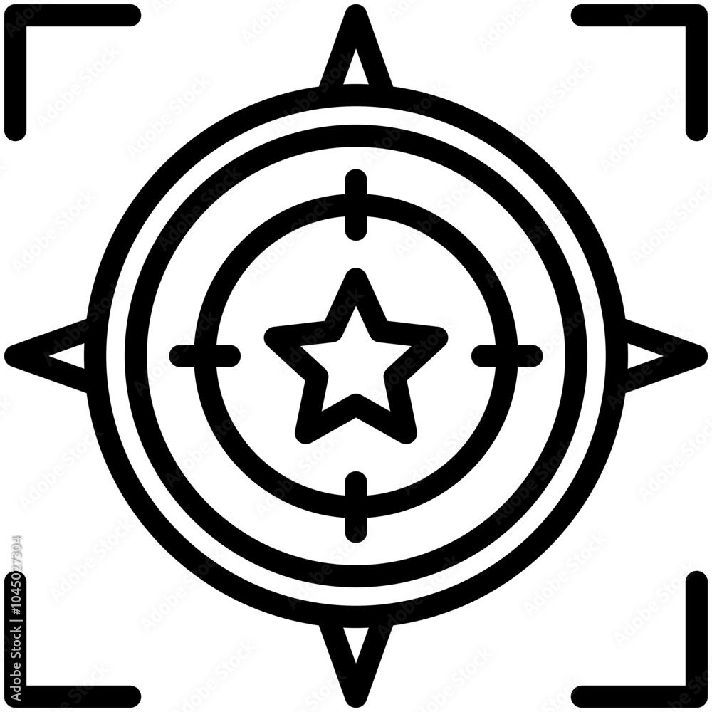 Search And Rescue Icon Stock Vector | Adobe Stock