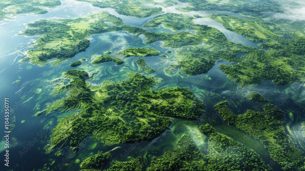 Foto de Stock Climate Diversity: The planet’s climate diversity spans ...