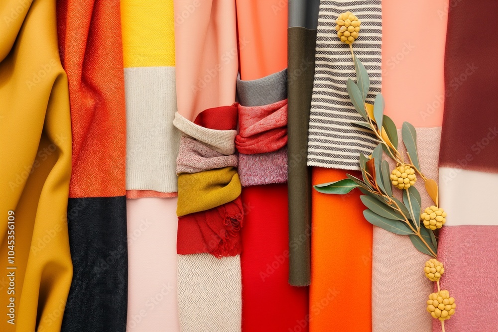 Explore the vibrant color trends of the season through a detailed ...