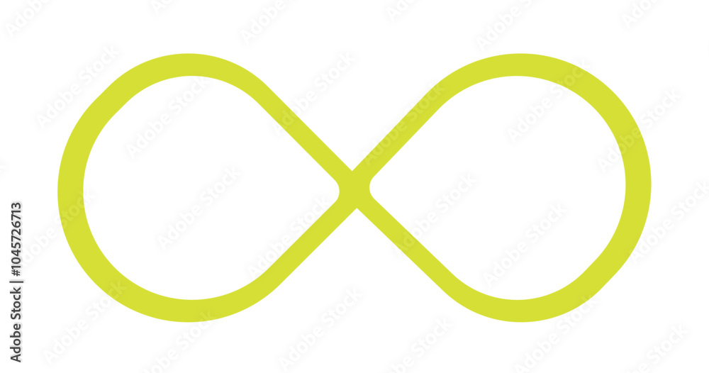 Hand drawn infinity symbol. Black infinity icon. Eternity, infinite ...