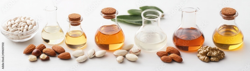 Separation of essential fatty acids from nuts, solvent extraction, food ...