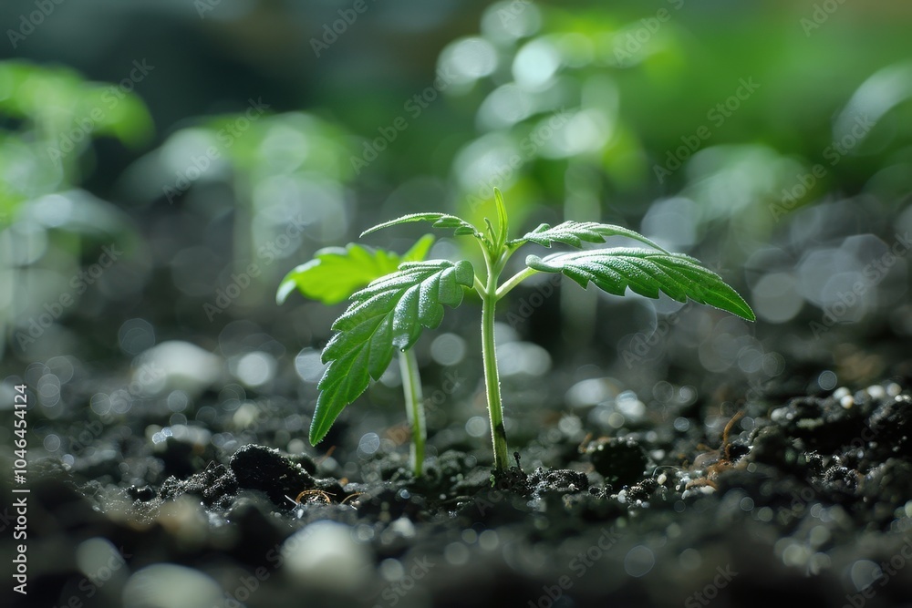 growing marijuana Stock Photo | Adobe Stock