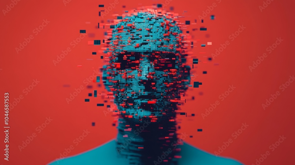 Exploring the digital facade an artistic representation of human ...