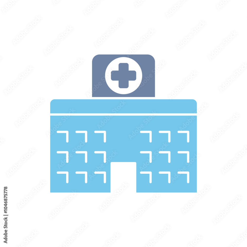 hospital concept line icon. Simple element illustration. hospital ...