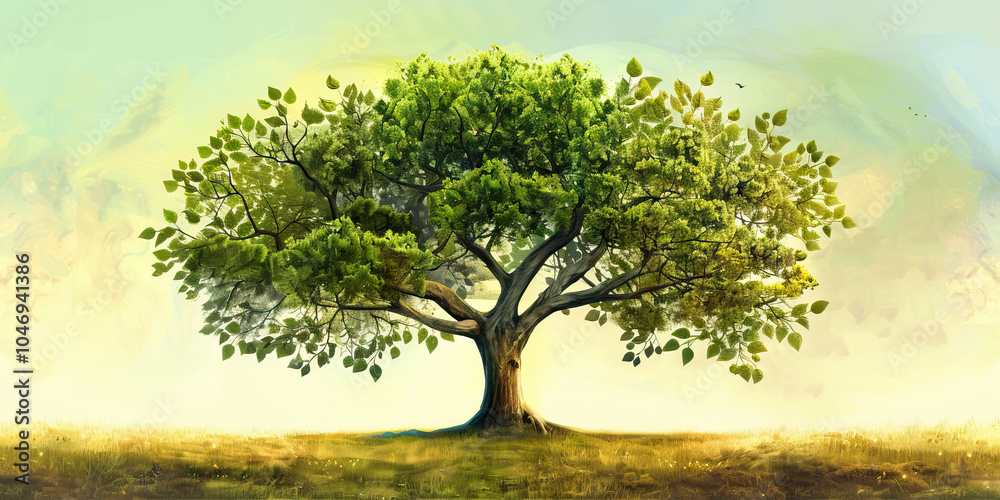 A family tree, branching out across generations, its leaves bearing the ...