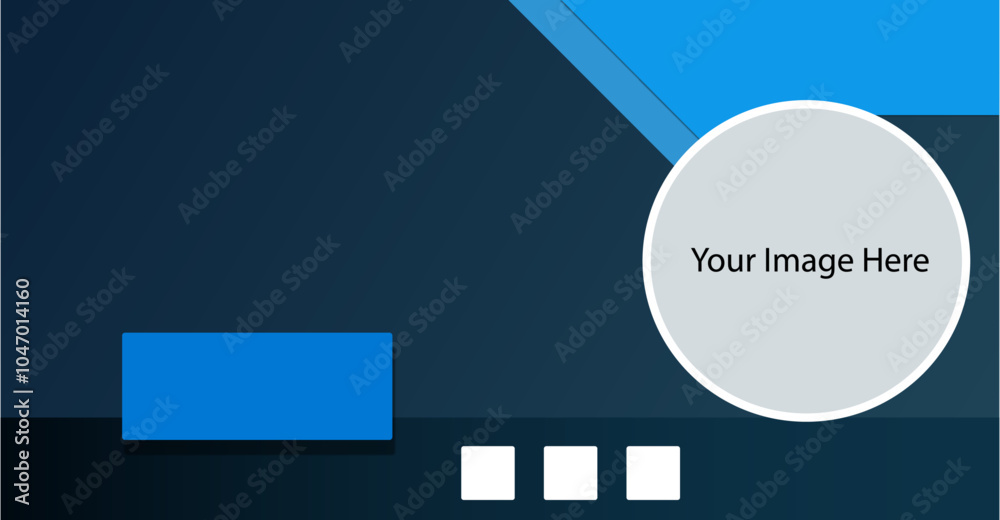 presentation banner template for business. Modern banner design concept ...