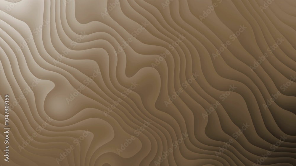 Ilustración de Stock Liquid metal looped abstract, fluid waves in motion background, 4k ...